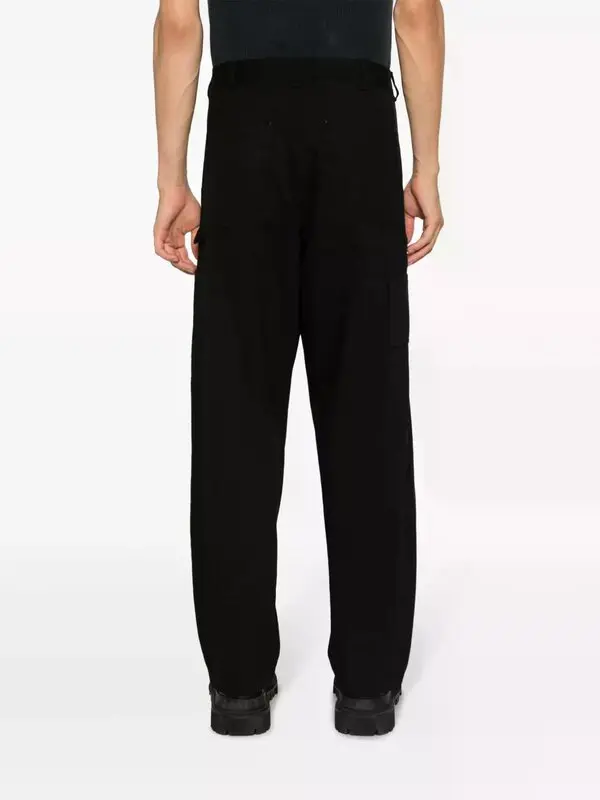 Moncler Embroidered Logo Cotton Track Pants