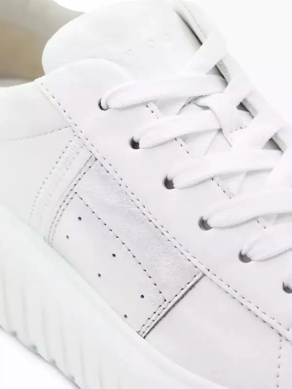 Hogan Leather Platform Sneakers
