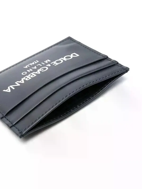 Dolce & Gabbana Logo-print Cardholder - Blue