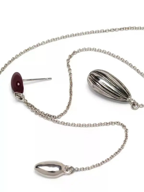 LEMAIRE Bead-embellished Drop Earrings
