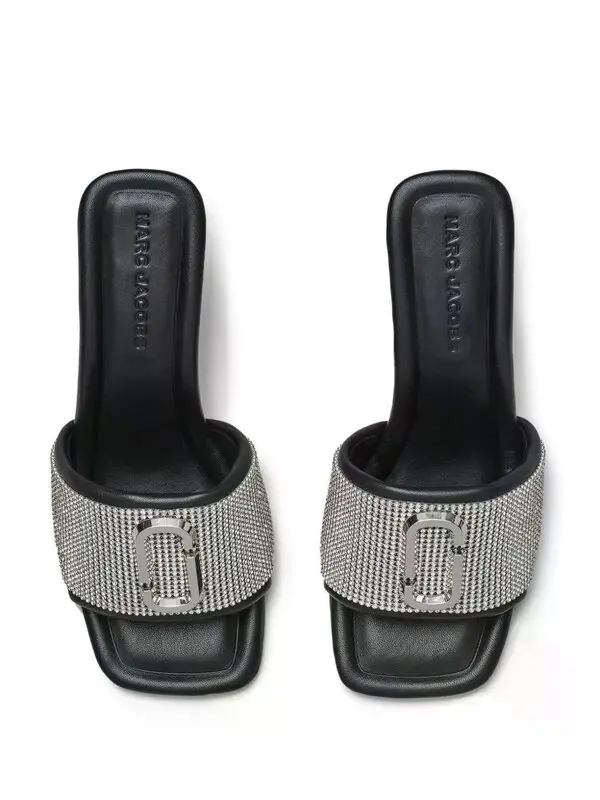 Marc Jacobs The Rhinestone J Marc 65mm Sandals