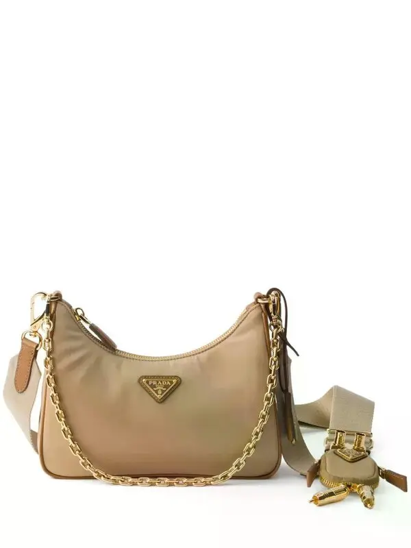Prada Re-edition Shoulder Bag - Neutrals
