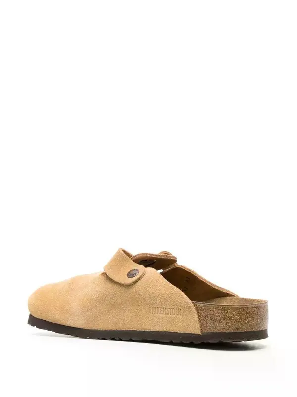 BIRKENSTOCK Suede Mules - Neutrals