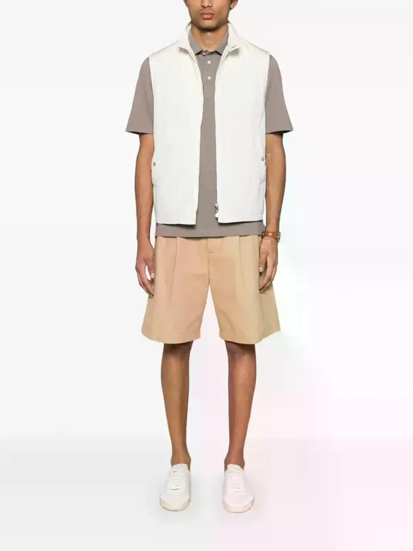 Brunello Cucinelli Lightweight Zip-up Gilet - Neutrals
