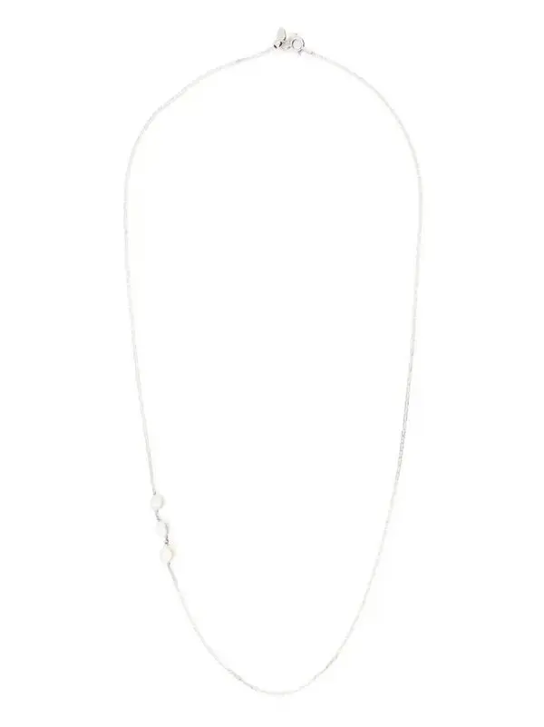 MARIA BLACK Sterling Freshwater Pearl Chain Necklace - Silver