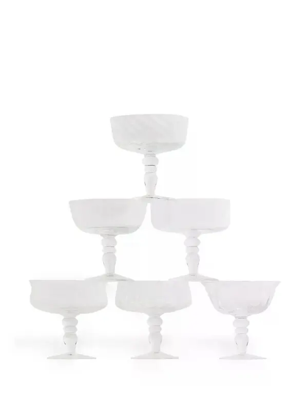 BITOSSI HOME Diseguale Transparent-design Goblets