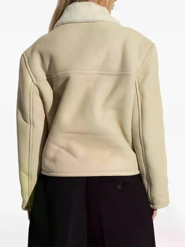 Jacquemus Double-breasted Shearling Jacket