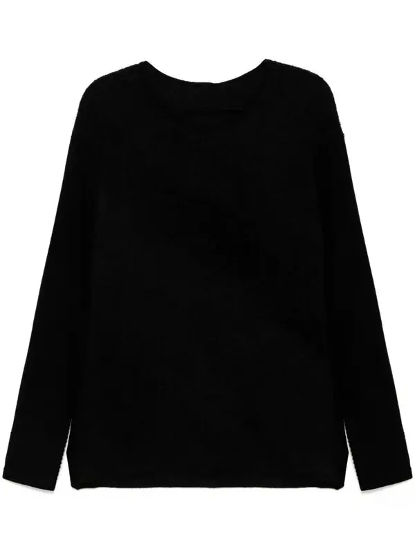 LABEL UNDER CONSTRUCTION Crew-neck Jumper With Panelled Design