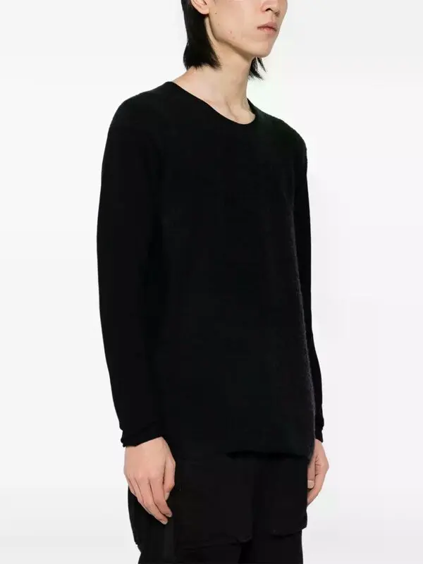 LABEL UNDER CONSTRUCTION Crew-neck Jumper With Panelled Design