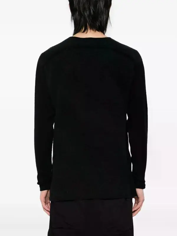 LABEL UNDER CONSTRUCTION Crew-neck Jumper With Panelled Design