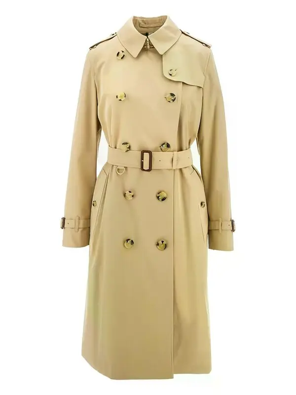 Burberry Double-breasted Cotton Trench Coat