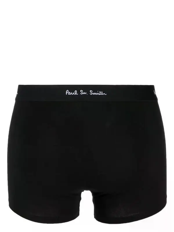 Paul Smith Logo-waistband Boxers - Black