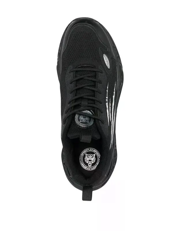 PLEIN SPORT Panelled Lace-up Sneakers