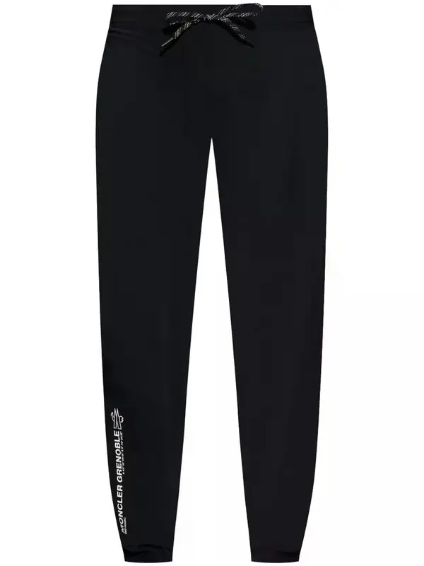 Moncler Technical Jersey Track Pants - Black