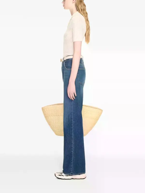 Off-White Wide-leg Five-pocket Jeans
