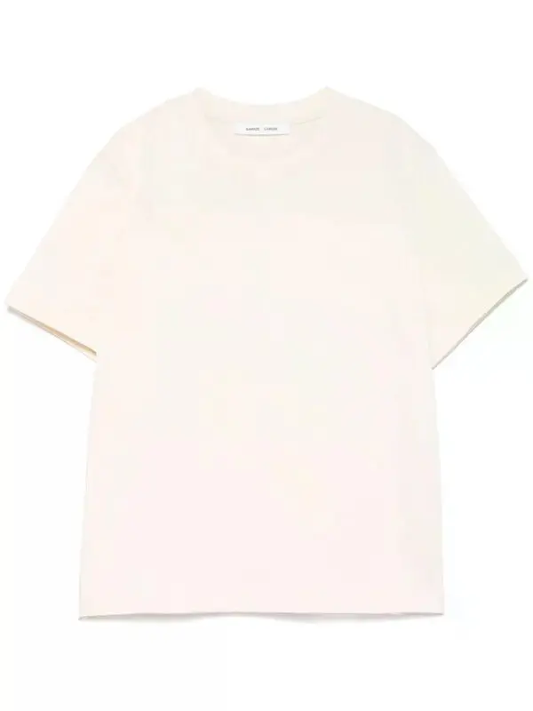SAMSOE SAMSOE Cotton Crew Neck T-shirt