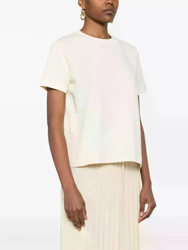 SAMSOE SAMSOE Cotton Crew Neck T-shirt