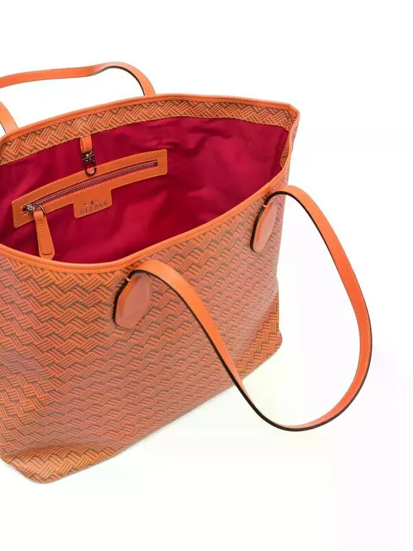 DELAGE Lulu Mm Tote Bag - Orange