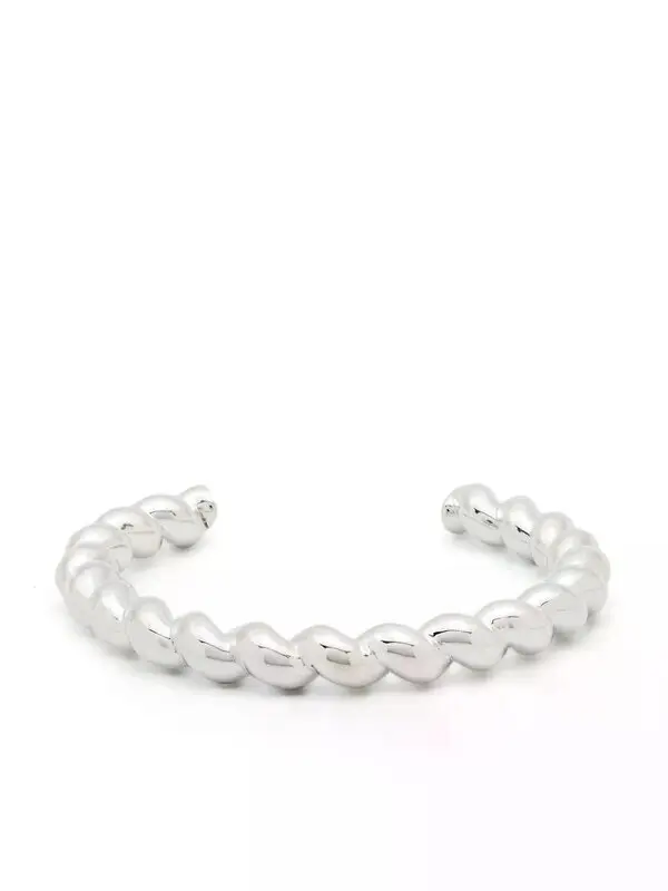 UNCOMMON MATTERS Tone Sterling Twist Collier Necklace - Silver