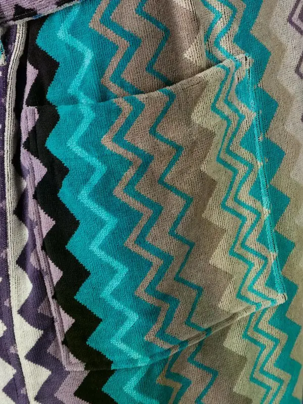Missoni Giacomo Belted Hooded Bathrobe
