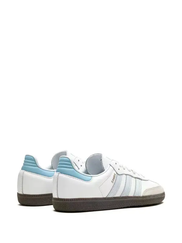 Adidas Samba Og Leather And Suede Sneakers - Neutrals