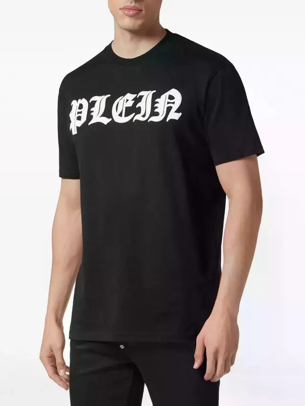 Philipp Plein Gothic Plein Cotton T-shirt