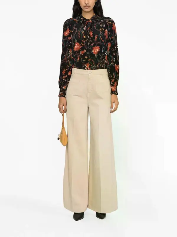 Ulla Johnson Philipa Floral-print Silk Blouse