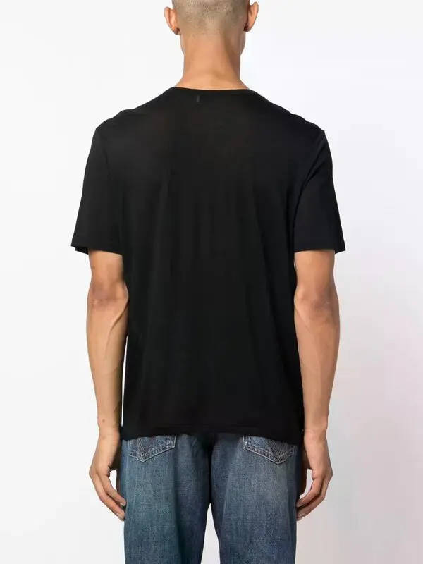 Saint Laurent Crew-neck Short-sleeve T-shirt