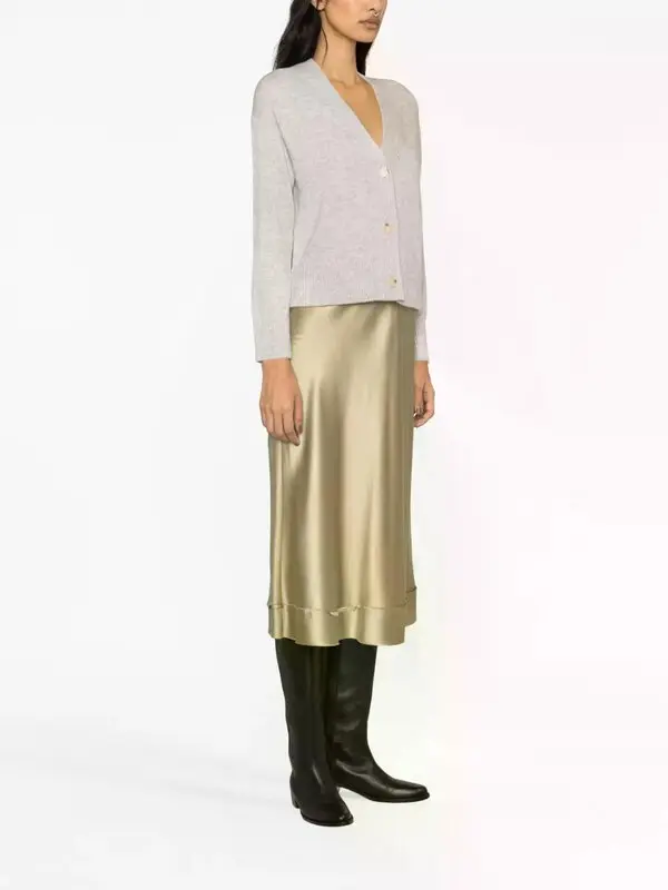 Vince Wool-cashmere Blend V-neck Cardigan