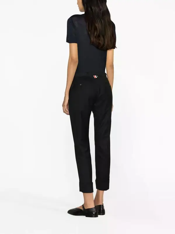 Thom Browne Cropped Tailored Trousers