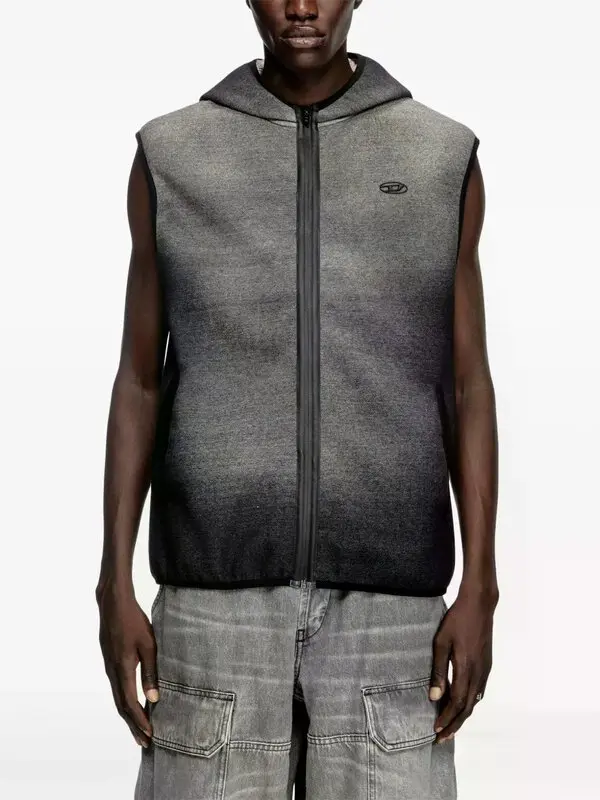 DIESEL® S-shaky Sleeveless Hooded Gilet