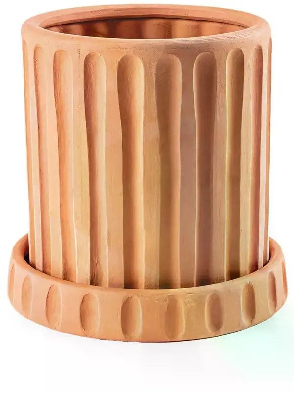 SELETTI Magna Graecia Dorico Vase - Orange