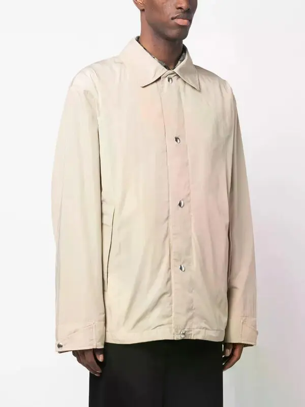 LANVIN Logo-embroidered Shirt Jacket