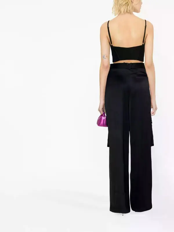 Versace Wide-leg Cargo Trousers