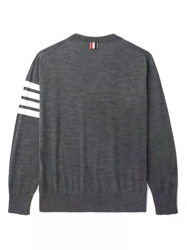 Thom Browne 4-bar Crew Neck Jumper
