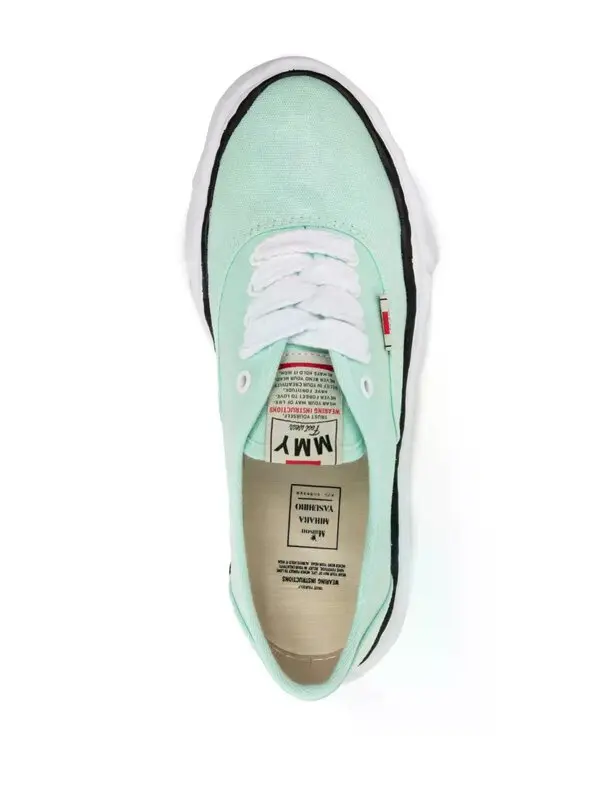 Mihara Yasuhiro Baker Og Sole Low-top Sneakers - Blue