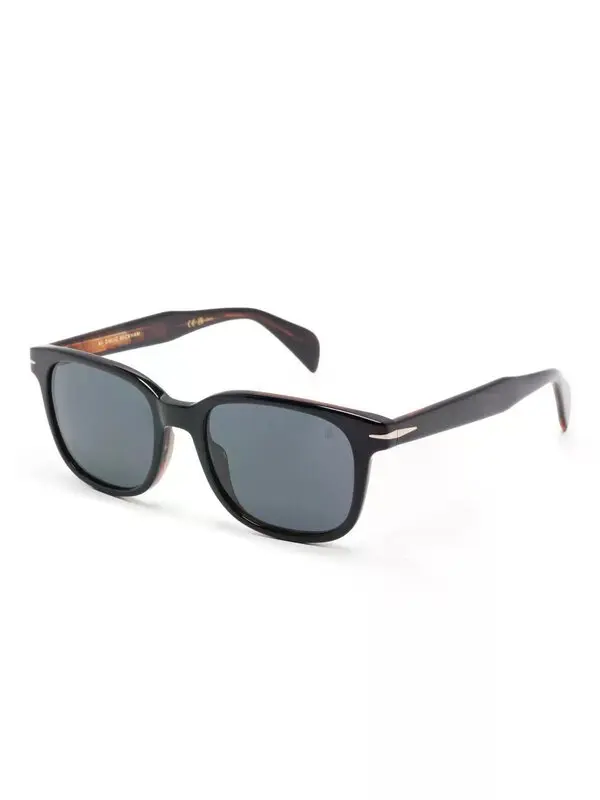 DB EYEWEAR BY DAVID BECKHAM Square-frame Sunglasses - Black