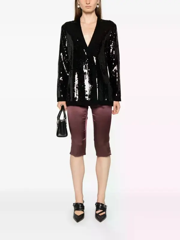 TWINSET Sequinned Double-breasted Cardigan