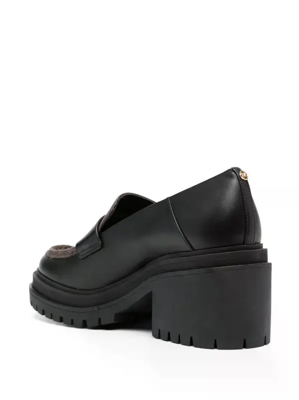 Michael Kors Rocco 75mm Monogram Loafers
