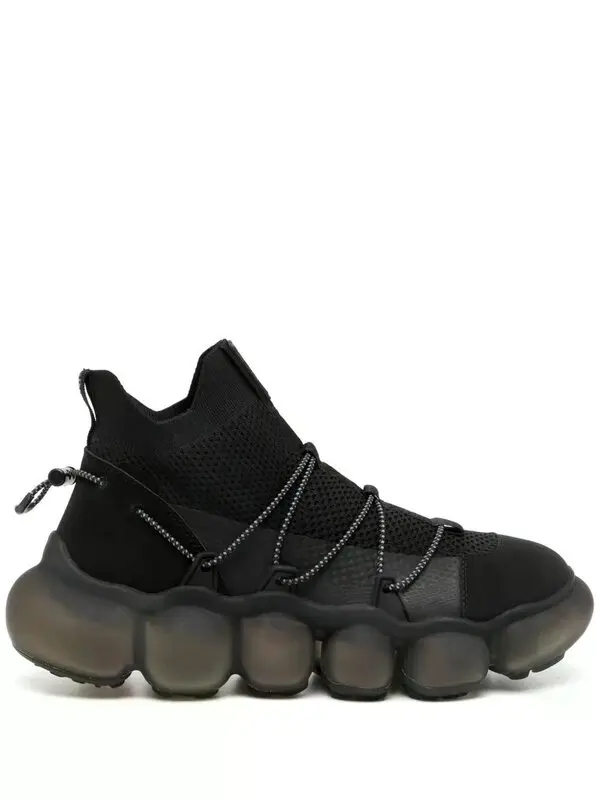 GROUNDS Sneakers With Drawstring Fastening And Reflective Detail