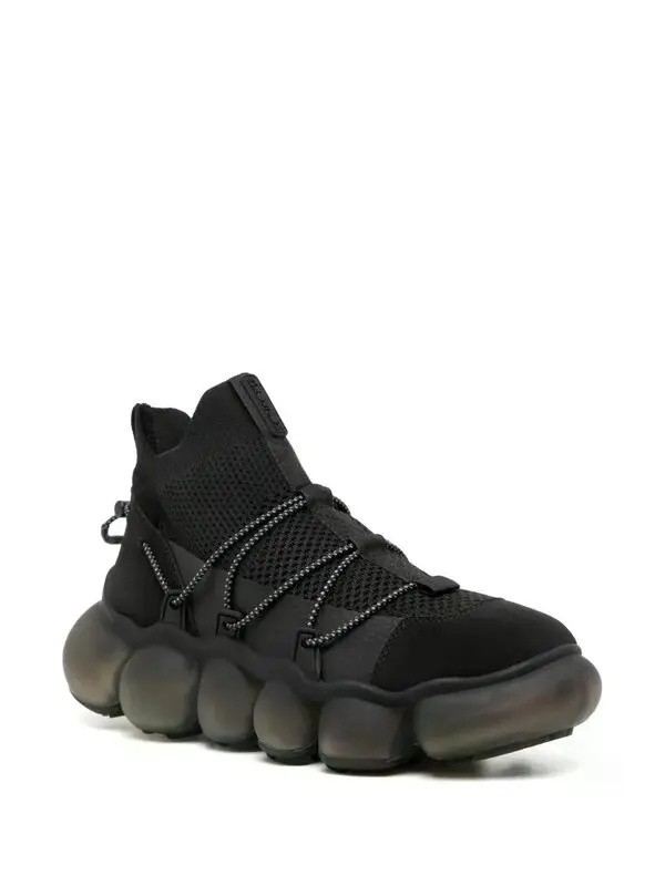 GROUNDS Sneakers With Drawstring Fastening And Reflective Detail