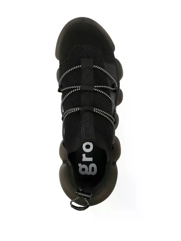 GROUNDS Sneakers With Drawstring Fastening And Reflective Detail