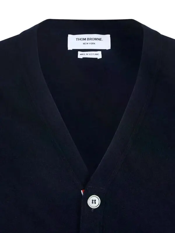 Thom Browne 4-bar Cashmere Cardigan