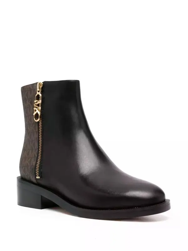 Michael Kors Regan Monogram-print Ankle Boots
