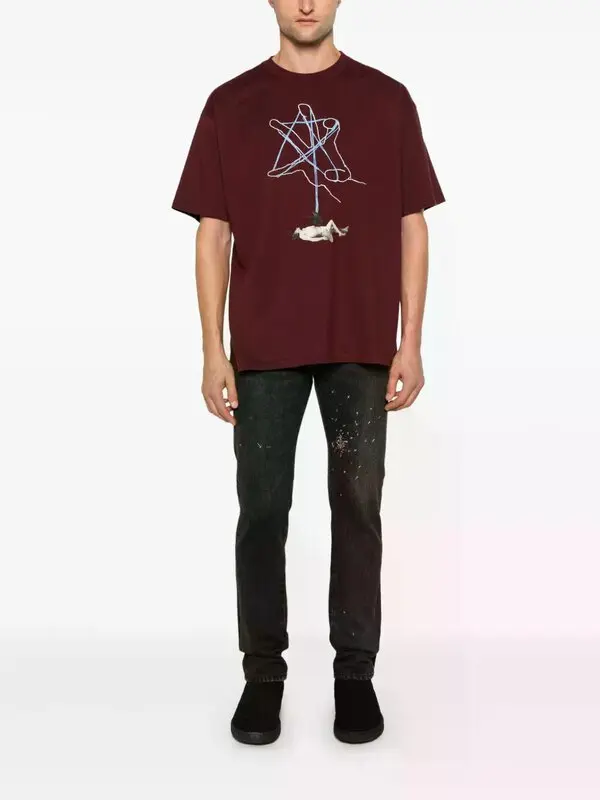Undercover Slim-fit Jeans - Black