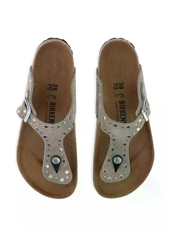 BIRKENSTOCK Gizeh Flat Sandals With Buckle Detail