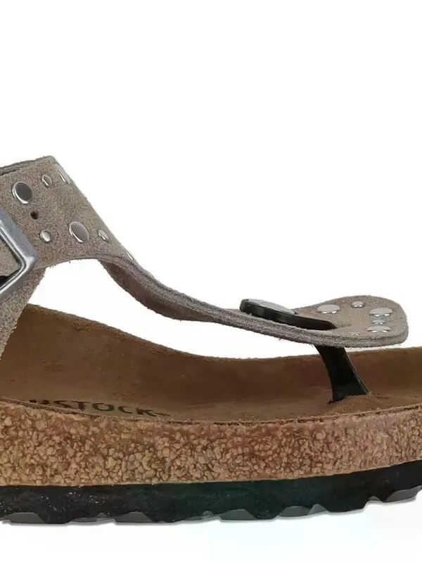 BIRKENSTOCK Gizeh Flat Sandals With Buckle Detail