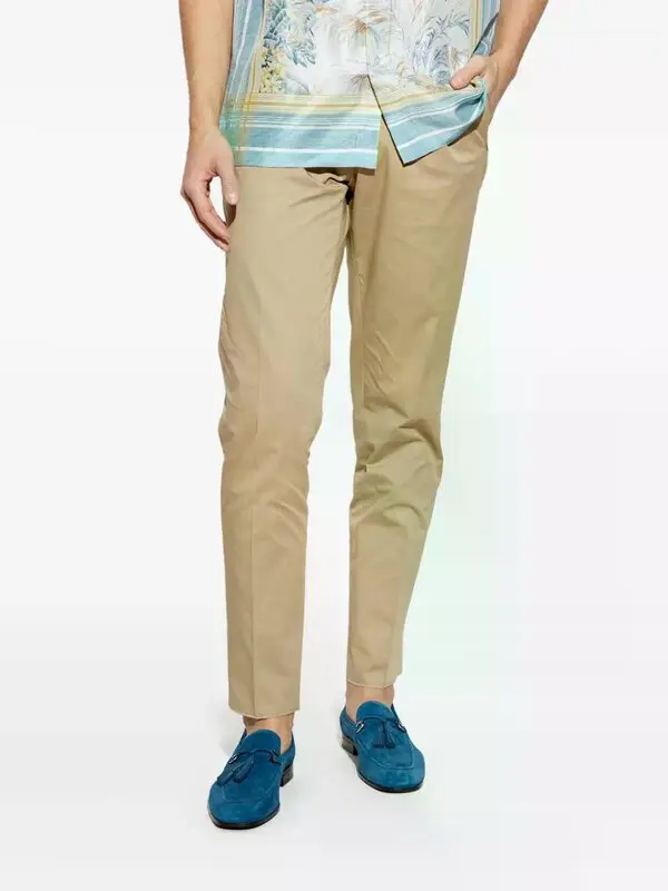 Etro Tailored Cotton Trousers