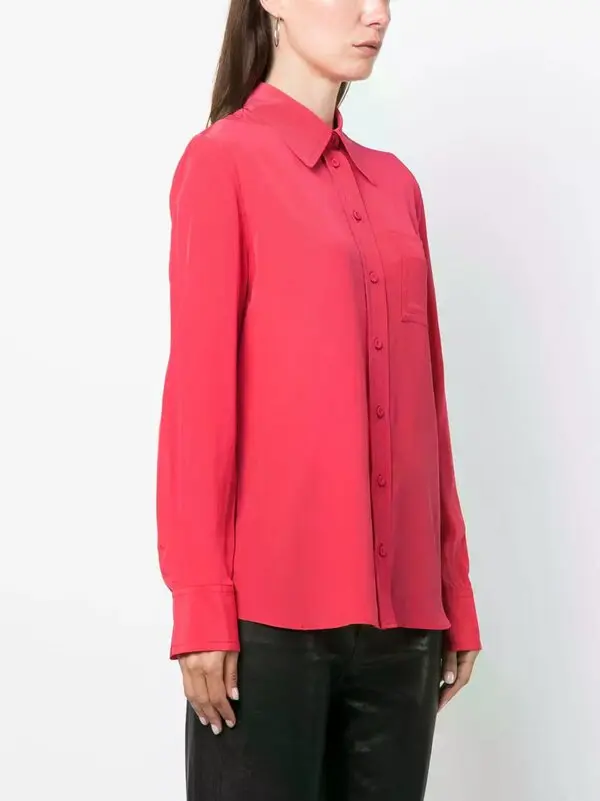 LANVIN Silk Button-down Shirt