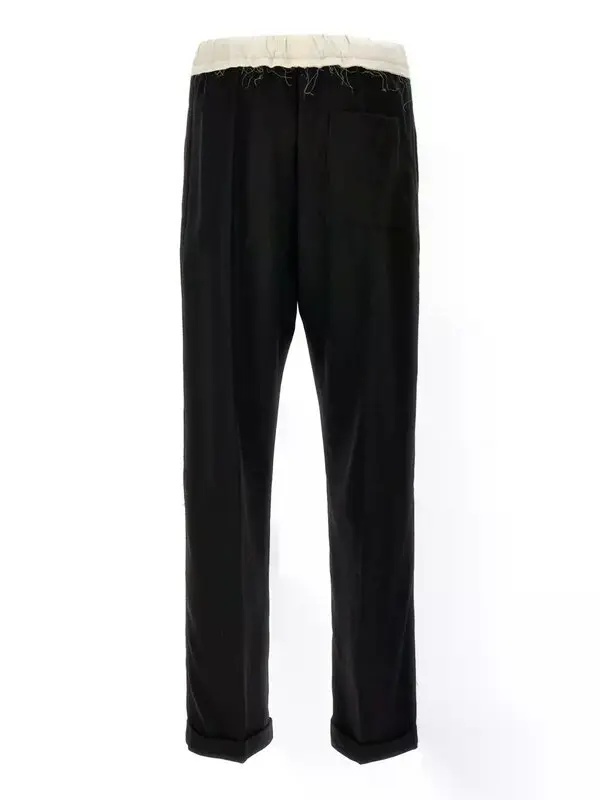 WALES BONNER Seine Trousers With Side Stripe Detailing